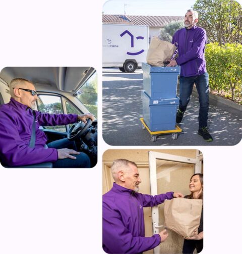 Service de livraison à domicile - Drive to Home